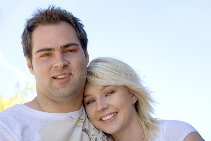 Couple happy together 3 stock image. Image of embracing - 4055565