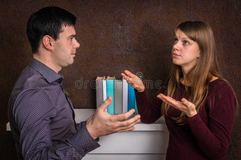 Couple Having Argument - Family Quarrel Concept Stock Photo - Image of ... Couple Having Argument - Family Quarrel Concept Stock Photo - Image of ...