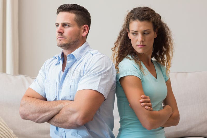 Couple having an argument stock image. Image of couple - 37819565