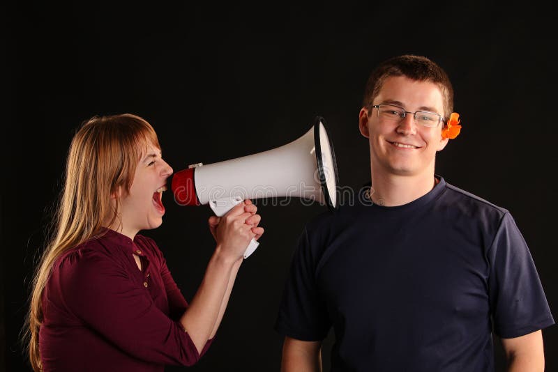 Couple in conflict stock photo. Image of displeased, friendship - 5792578