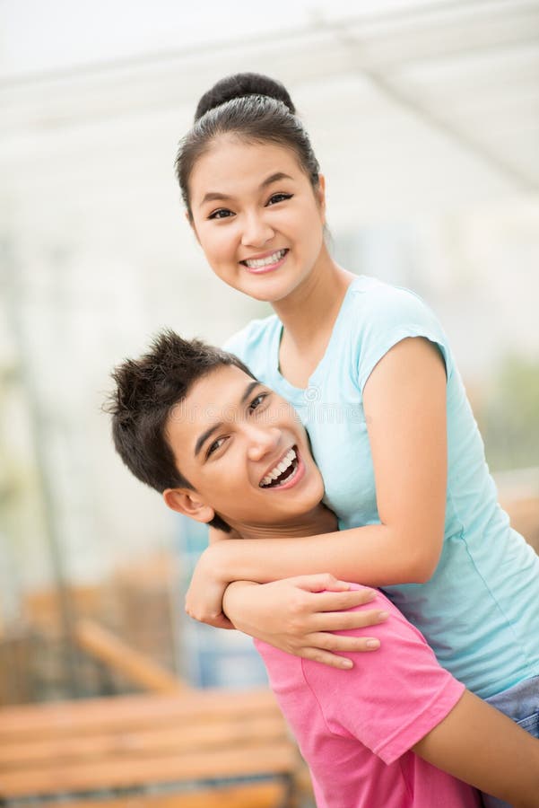 Couple having fun stock photo. Image of cheerful, holding - 26883900