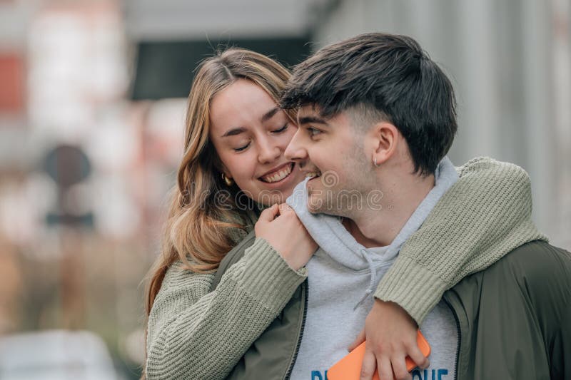 Couple Having Fun with the Girl Stock Photo - Image of boyfriend ...