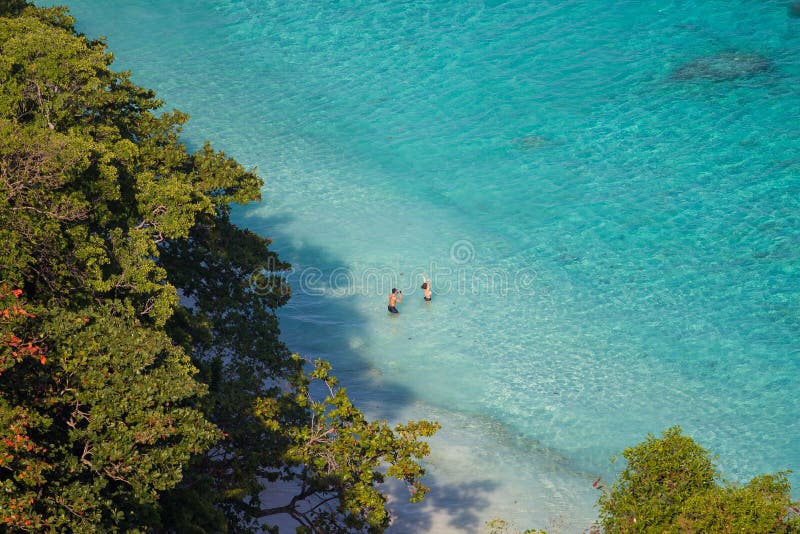 Couple Having Fun at Sunset Time Stock Image - Image of national ...
