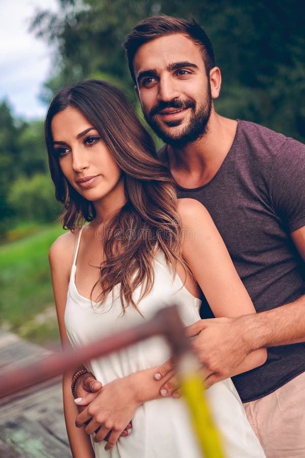 Couple Having Problem while Sitting in Nature Stock Photo - Image of ... Couple Having Problem while Sitting in Nature Stock Photo - Image of ...