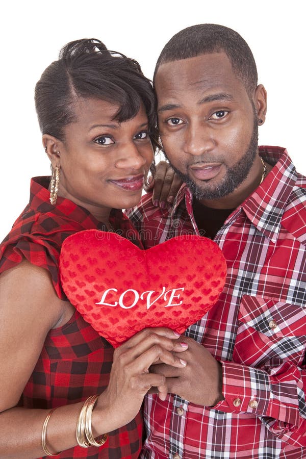 Couple with a Heart Shaped Sign Stock Image - Image of woman, love ...