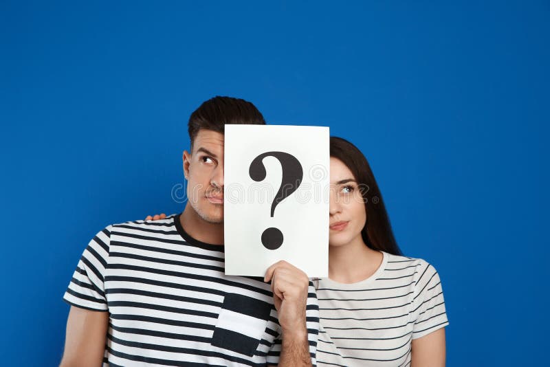 Young Couple Question Mark Stock Photos - Free & Royalty-Free Stock ...