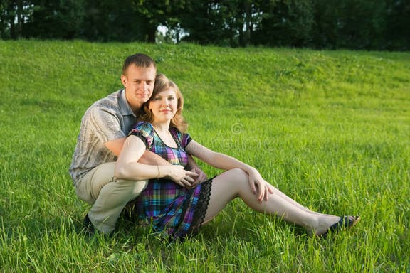 Couple in love stock image. Image of abdomen, husband - 15809653