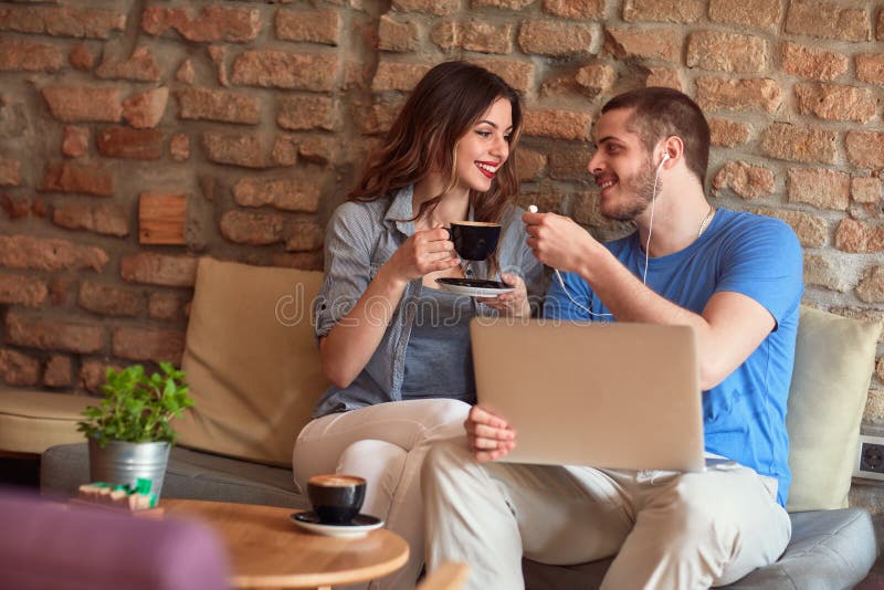 Couple in Love Enjoy Time Together Stock Photo - Image of girlfriend ...