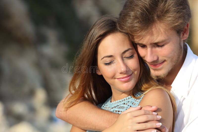 Couple Getting Close in Romance Stock Image - Image of girl, handsome ...