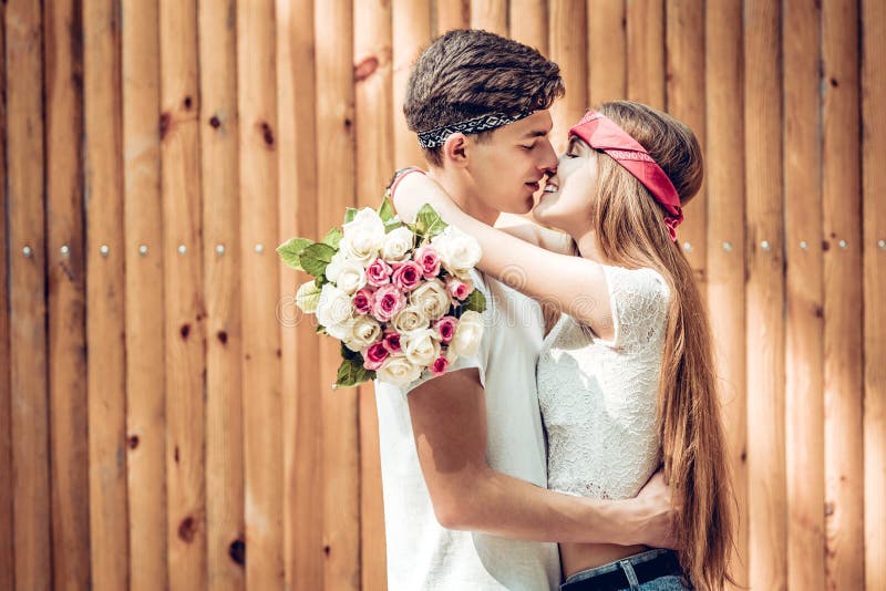 True feelings. stock image. Image of hands, portrait - 138378643