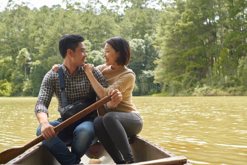 Rowing couple stock image. Image of healthy, rowing, canoe - 36602473