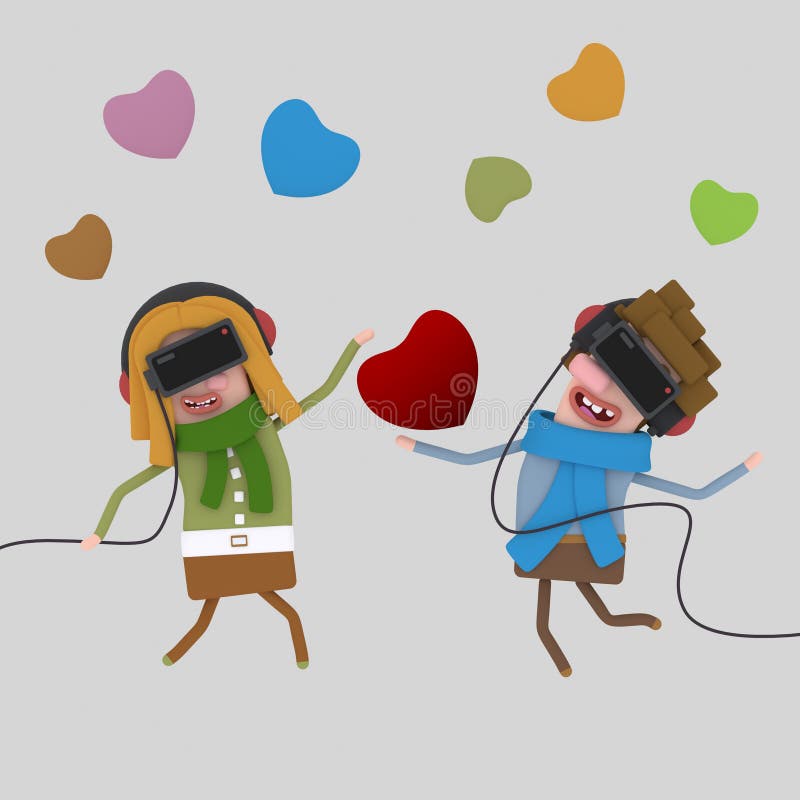 Virtual Lover Stock Illustrations – 687 Virtual Lover Stock ...