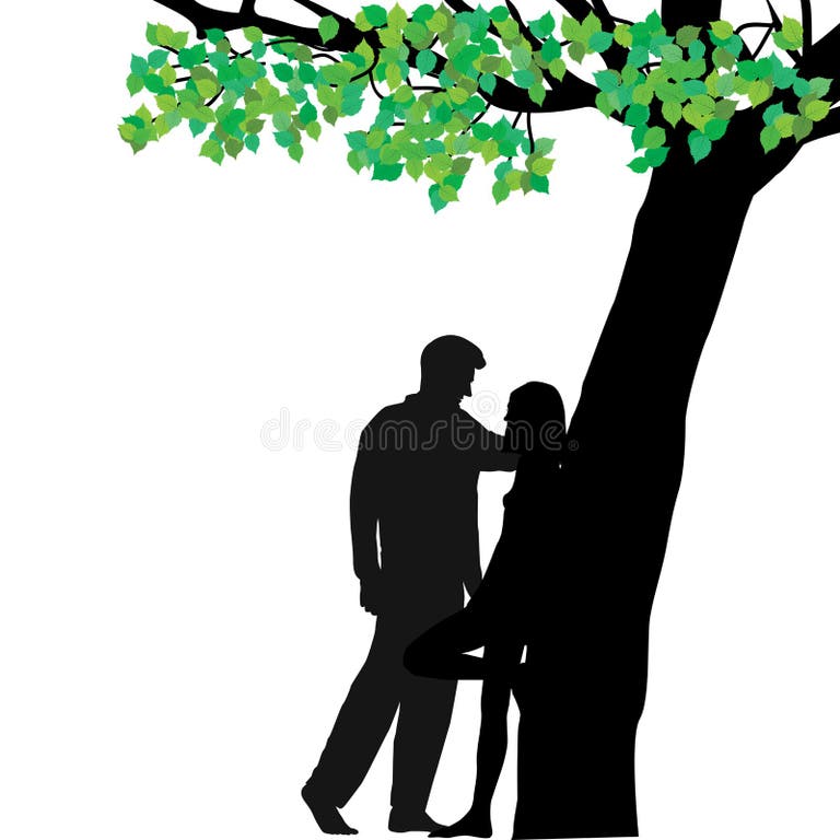 Silhouettes Leaning Against Stock Illustrations 16 Silhouettes Leaning Against Stock