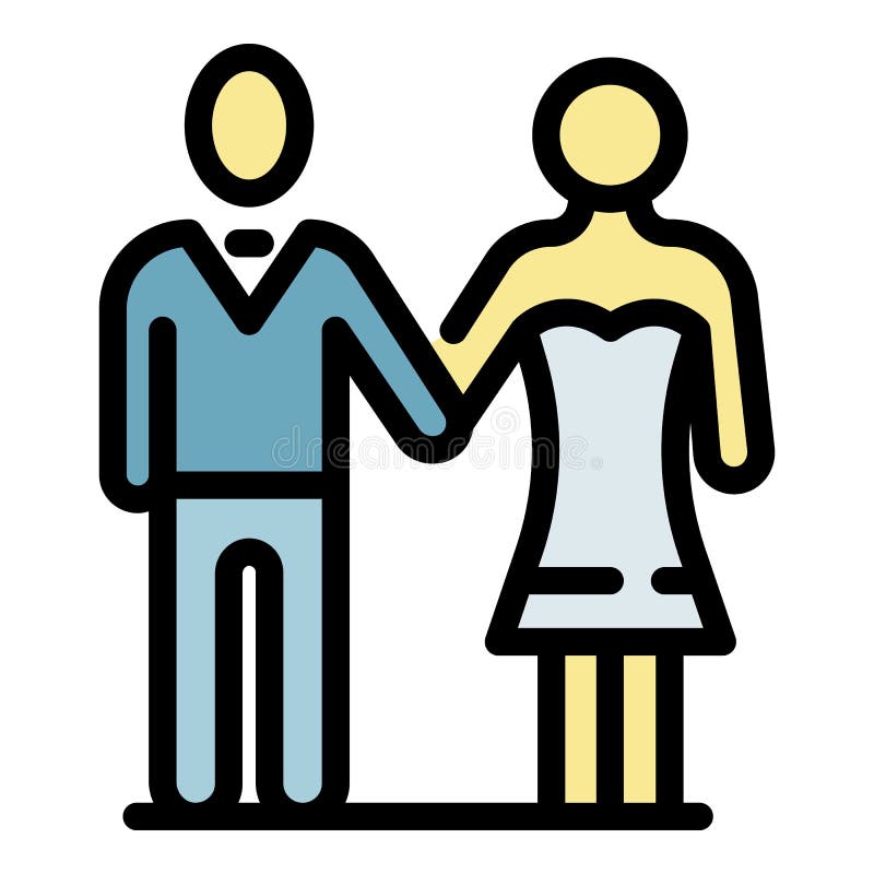 Marriage Icon Vector Sign and Symbol Isolated on White Background ...