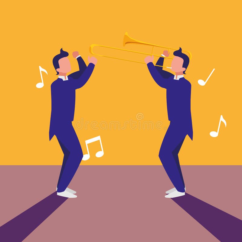 Musicians Characters Set Cartoon Stock Vector - Illustration of ...