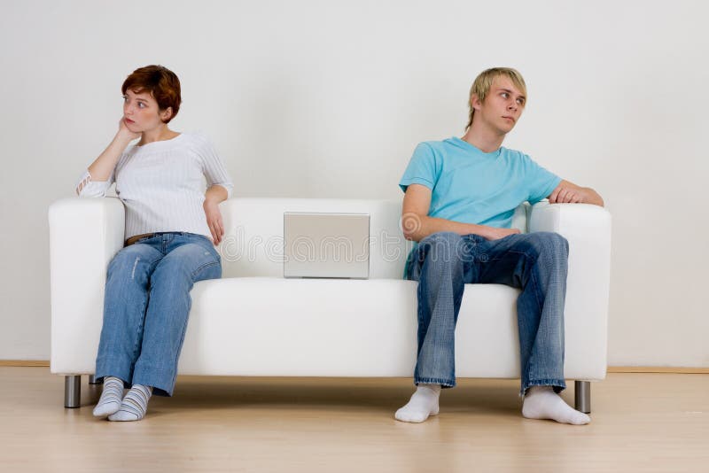 Couple not talking stock photo. Image of ignore, couple - 11634026