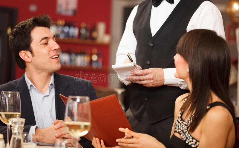 Couple having dinner stock image. Image of date, reservation - 30128857