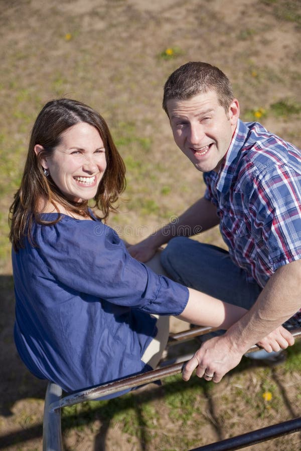 Couple outdoors stock photo. Image of couple, female - 14701808