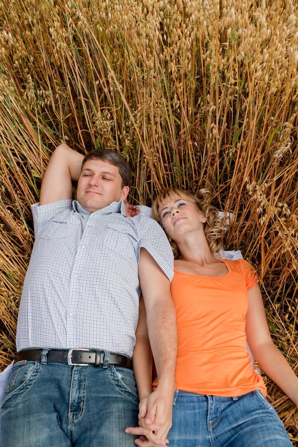 Couple outdoors stock photo. Image of natural, happiness - 20944164