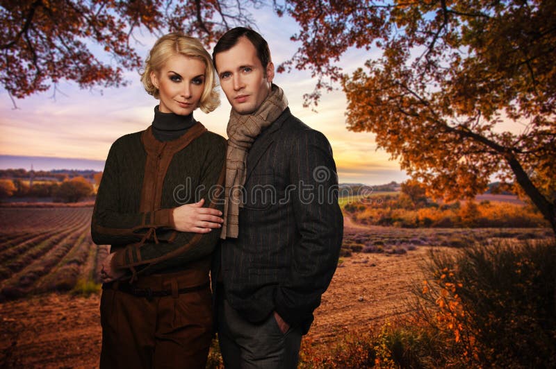 Couple outdoors stock image. Image of provence, caucasian - 31920221