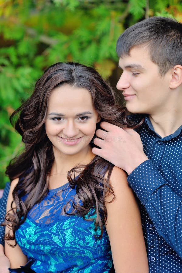 Summery couple in love stock image. Image of couple, face - 37033821