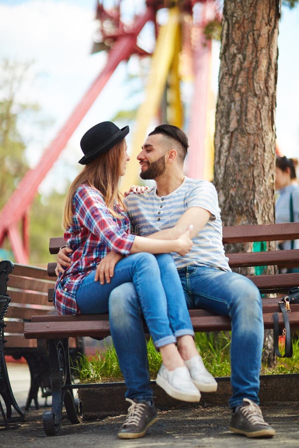 Couple outdoors stock image. Image of affectionate, lifestyle - 75276935