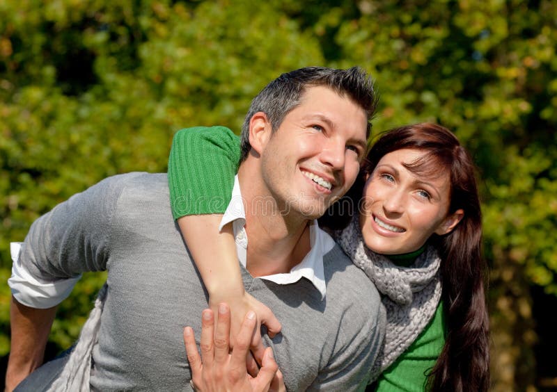 Couple pair outdoor stock image. Image of nature, garden - 10993717