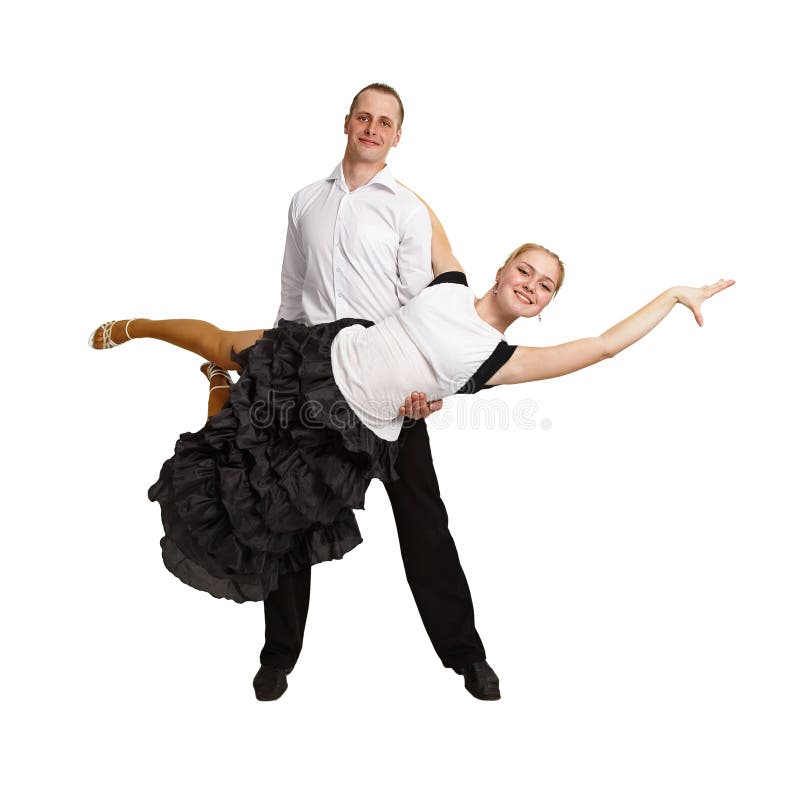 Tap Dance Boy and Girl Partners Stock Image - Image of dancing, couple ...