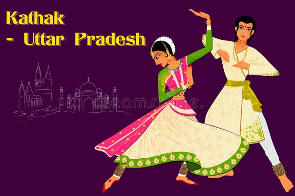 Kathak Stock Illustrations – 520 Kathak Stock Illustrations, Vectors ...