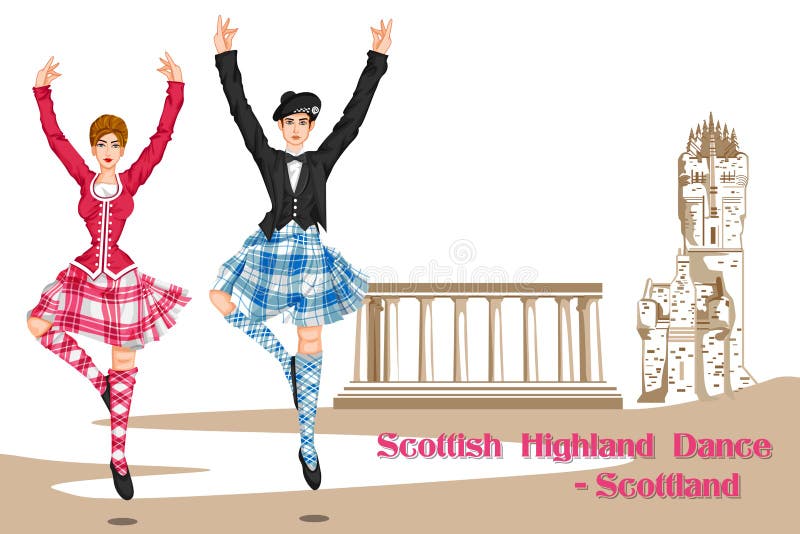 Scottish Dance Stock Illustrations – 42 Scottish Dance Stock ...