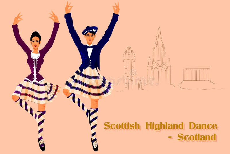 Scottish Dance Stock Illustrations – 42 Scottish Dance Stock ...