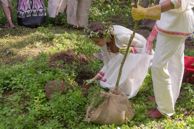 Couple planting a tree stock image. Image of custom, person - 59225733