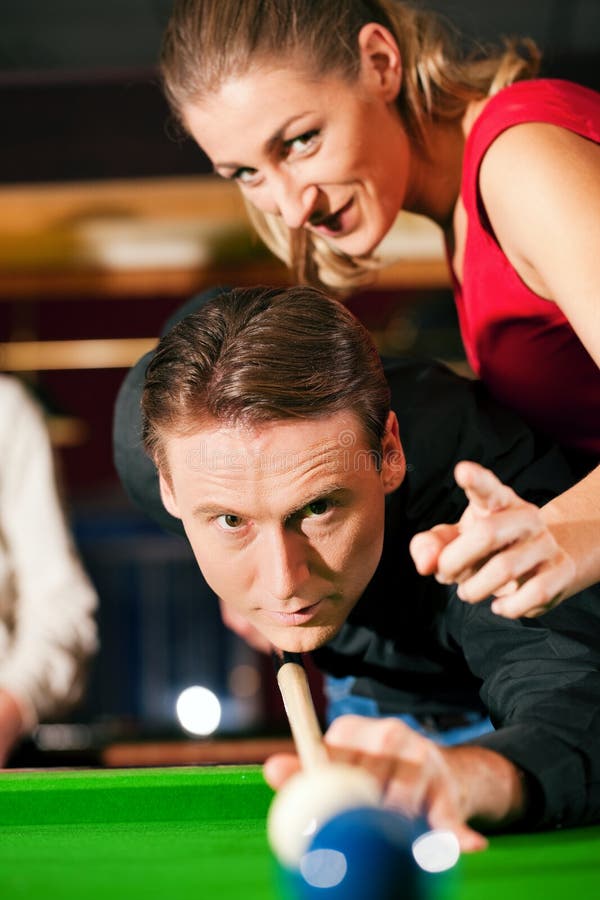 People Playing Billiards stock photo. Image of caucasian - 5046180