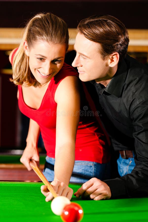 Playing Pool stock photo. Image of table, entertainment - 1000994