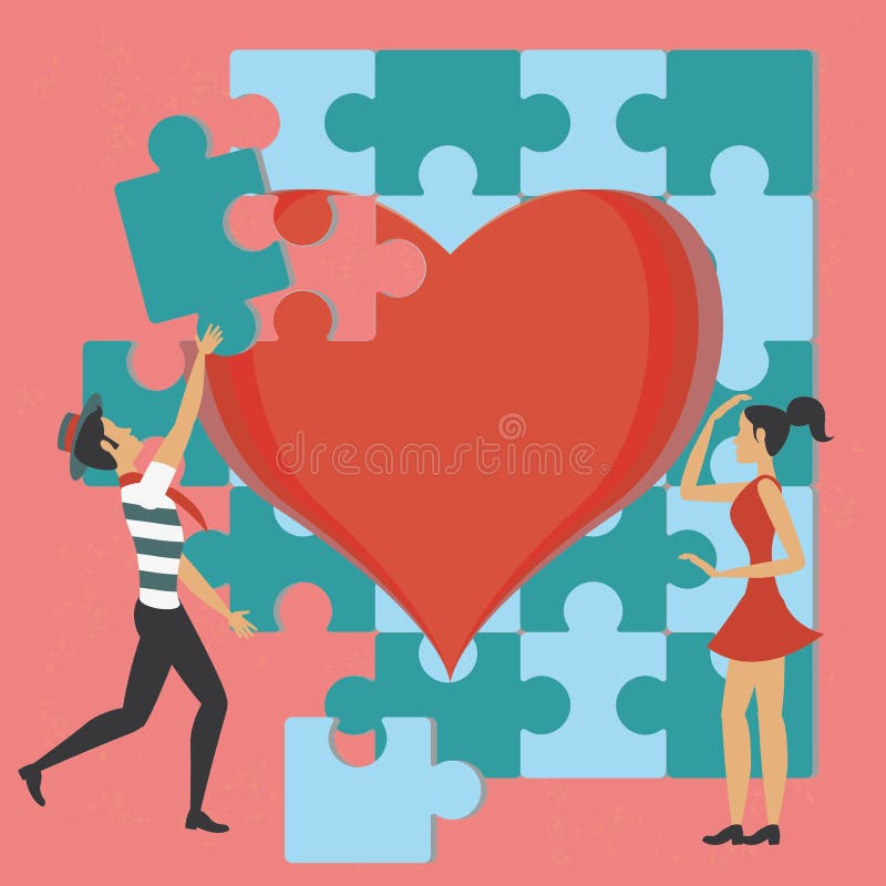 Love Problem Solving Stock Illustrations – 310 Love Problem Solving ...