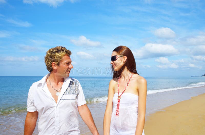Couple And Sea Picture. Image: 3840204