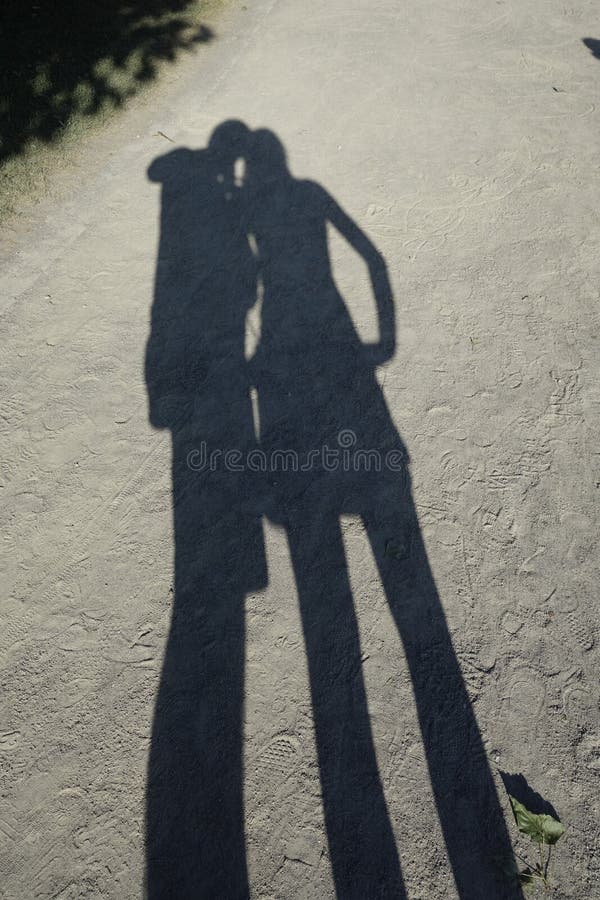 Couple stock photo. Image of black, shadow, poeple, mutual - 33164622