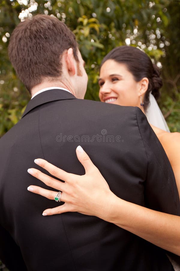 Young wedding couple stock image. Image of celebrate - 17765711