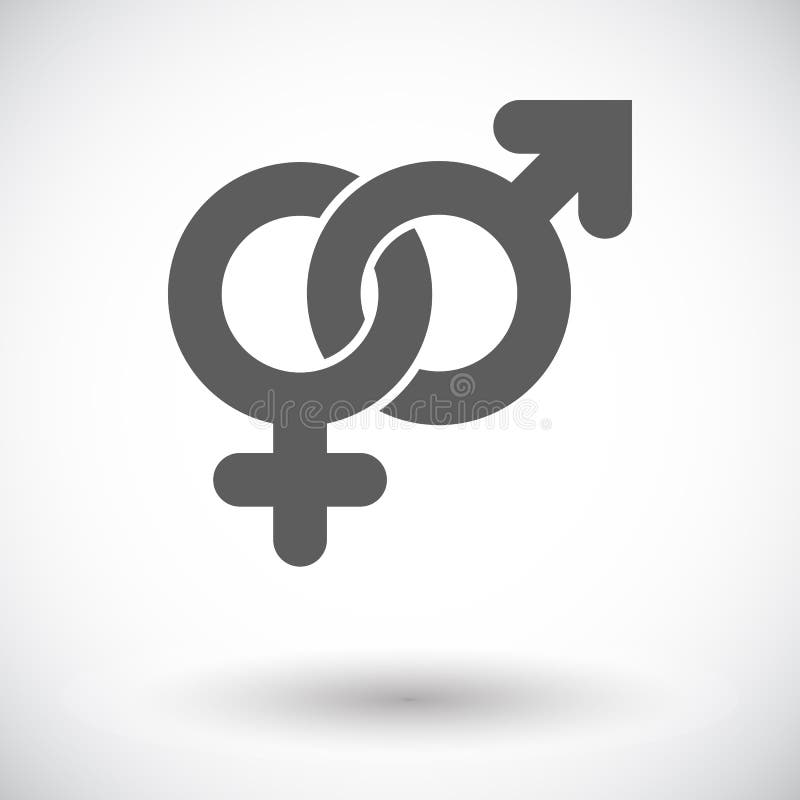 Couple sign stock vector. Illustration of icon, public - 91618211