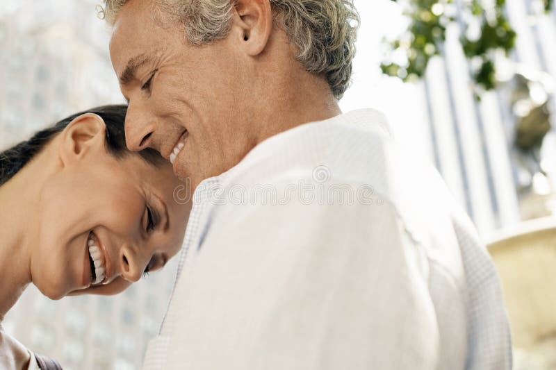 Couple Smiling Together stock photo. Image of person - 29656950