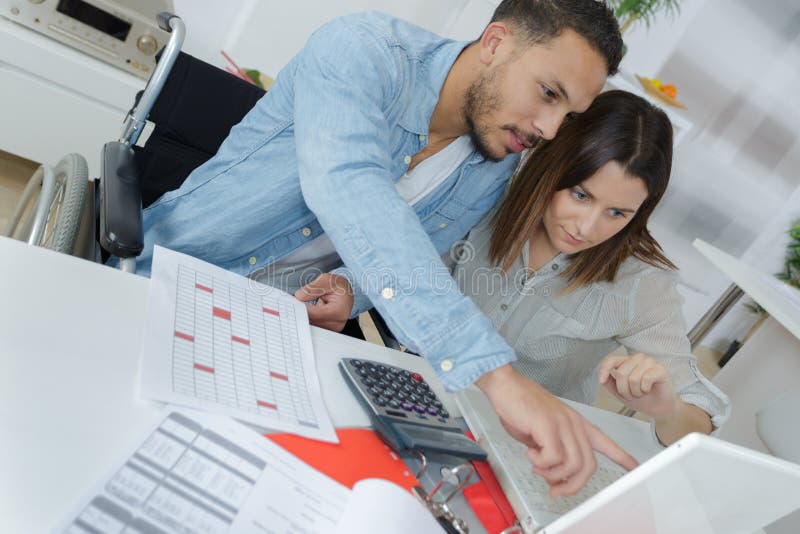 Couple Sorting Out Finances Stock Photos - Free & Royalty-Free Stock ...