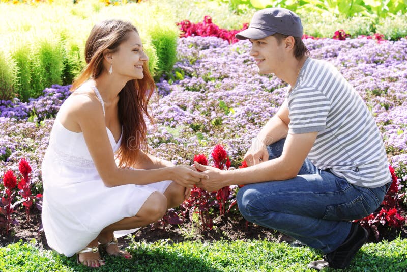 Frolic couple stock photo. Image of tenderness, boyfriend - 12871534