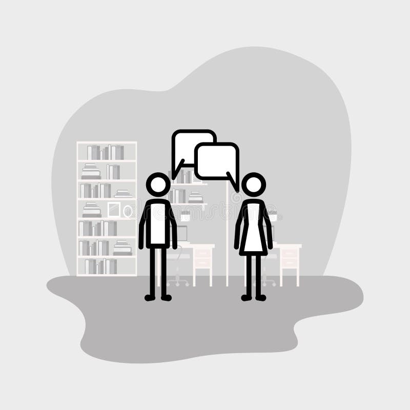 Talking Human Figures Stock Illustrations – 821 Talking Human Figures ...