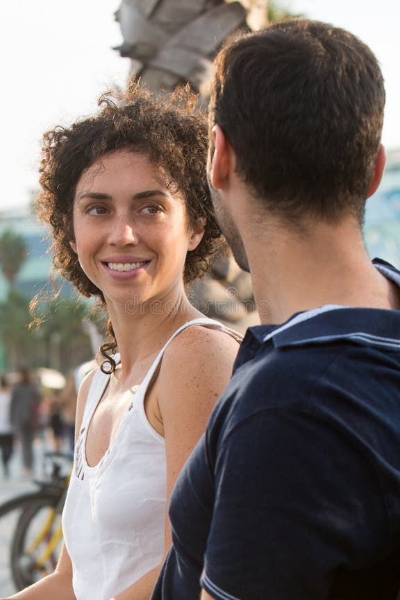 Couple talking stock image. Image of friends, private - 45997569