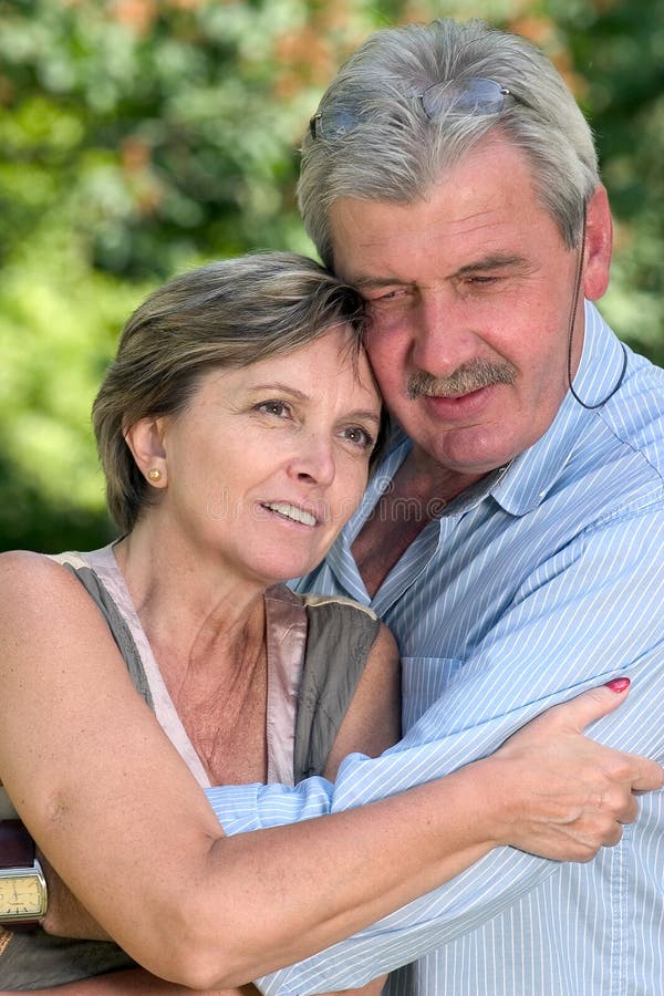 Couple in their fifties. stock image. Image of adoration - 861769