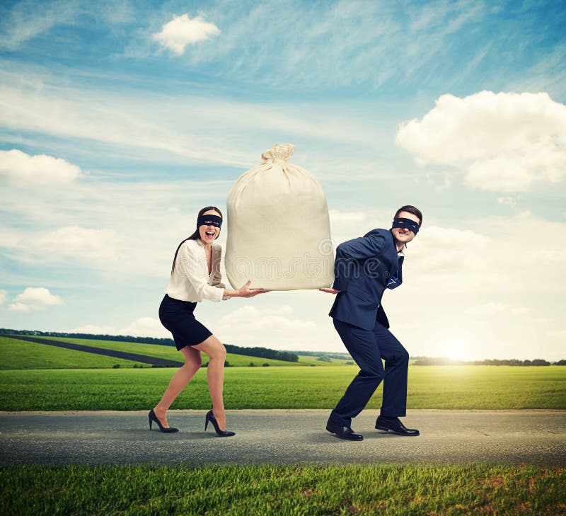 Couple of thieves stock photo. Image of road, pilfer - 56959178