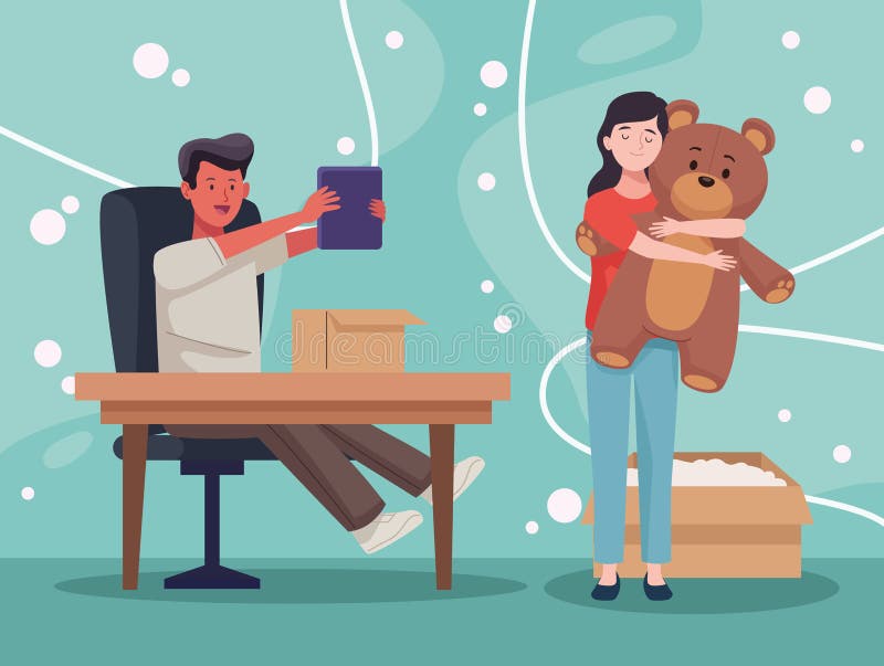 Man Unboxing Stock Illustrations – 162 Man Unboxing Stock Illustrations ...