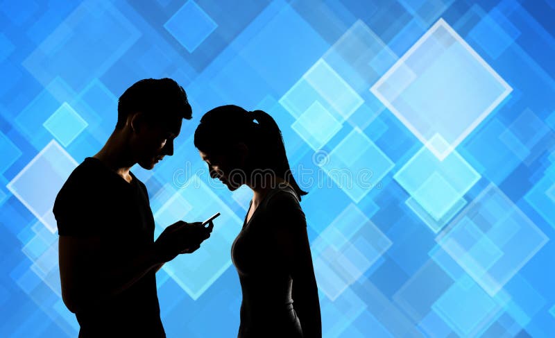 Texting Woman Silhouette Stock Photos - Download 84 Royalty Free Photos