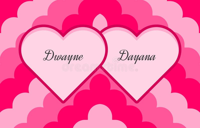 Couple Vector Illustration of Love, Poster Banner, Backdrop Wallpaper ...