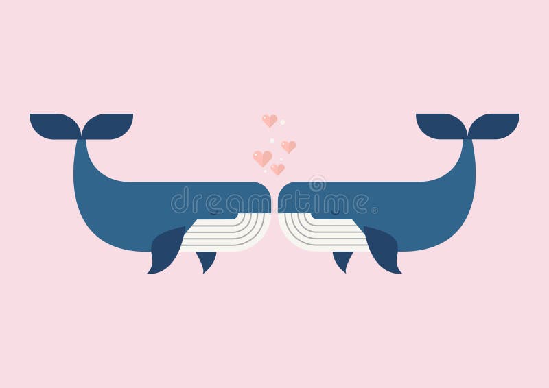Cute Whales Happy Mothers Day Stock Vector - Illustration of greeting ...